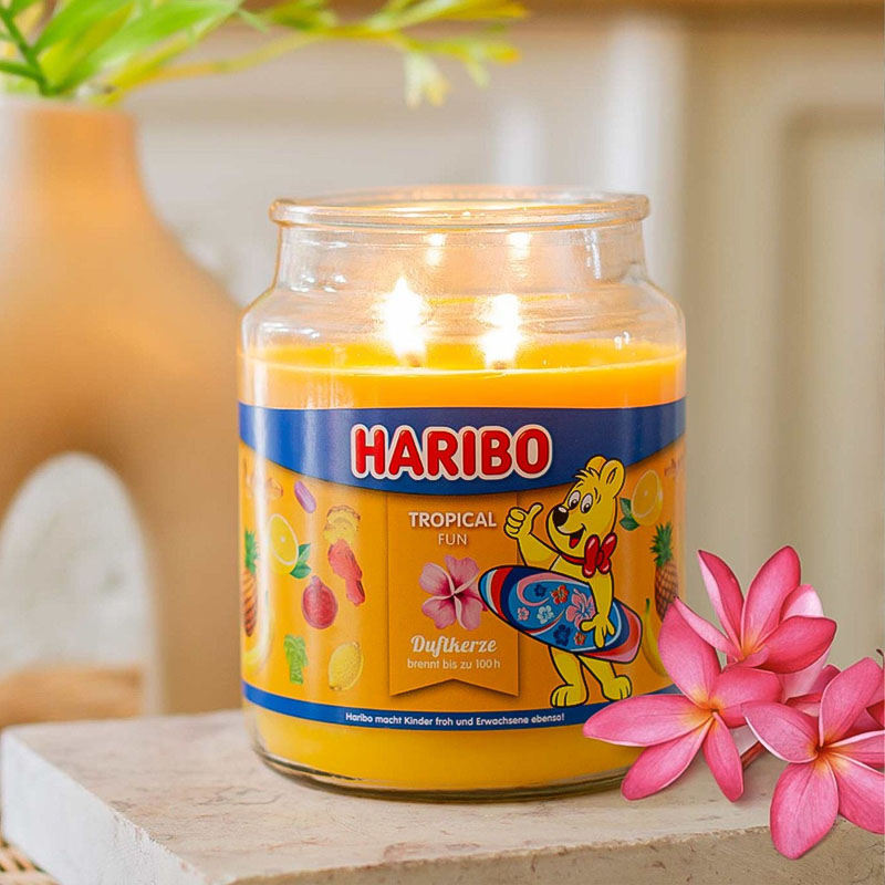 HARIBO TROPICAL FUN SCENTED CANDLE 510g | VDC & BO